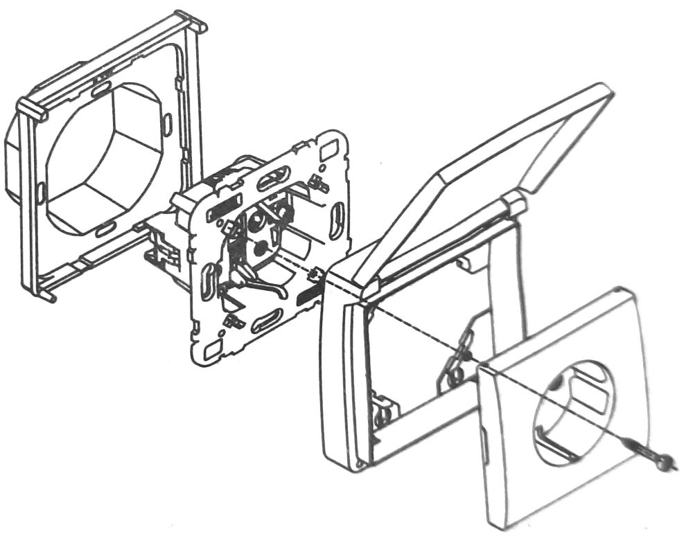 Tomada Schuko Embeber p/ Carregamento VE | Gerafluxo