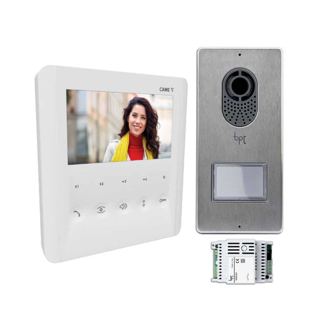 Kit Vídeo Porteiro 5'' PLX Came BPT LVC/01+840CH-0110+VAS/101