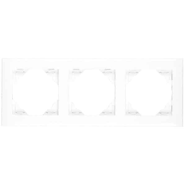 Espelho Triplo Branco 90930 TBR - Gerafluxo