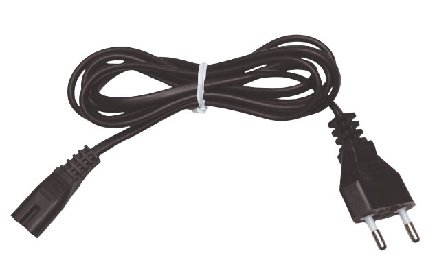 Cabo de Alimentação IEC C7 (Tipo 8) 6A com 1,5 metros Dofil 2020/8-S