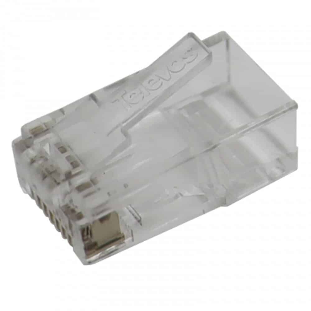 Ficha RJ45 UTP CAT6 Macho Televés 209902